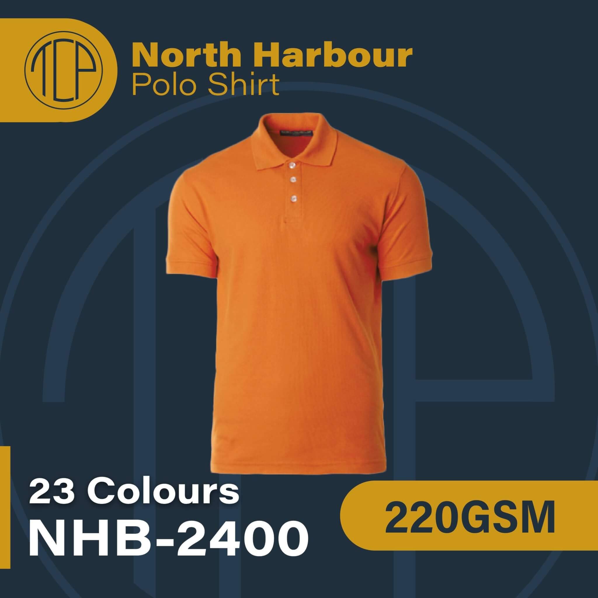 North Harbour 220GSM NHB2400 Soft-Touch Polo Shirt – Custom Project